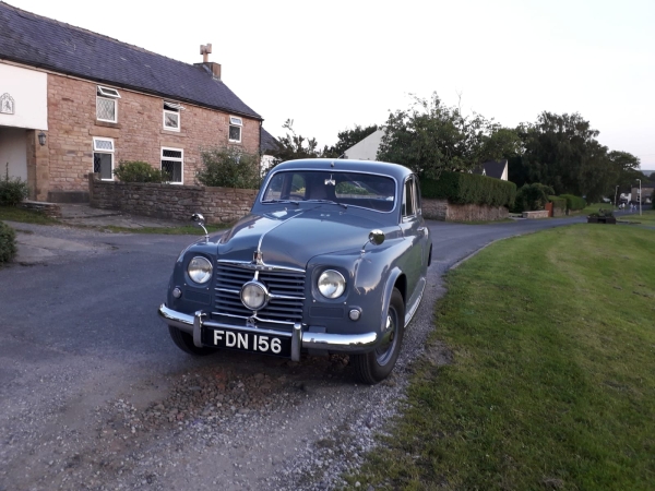 P4 Rover Parts: Rover P4 75 1950 Square Dial Cyclops in Pastel Blue ...